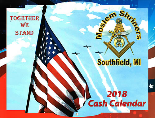 Cash Calendar Winners | Detroit Shriners